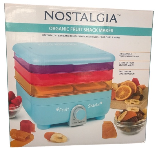 Nostalgia | Kitchen | Nostalgia Organic Fruit Snack Maker Also Can Be ...